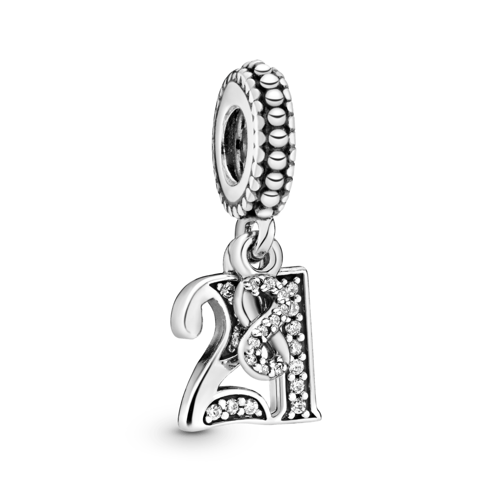 Pandora number charms store