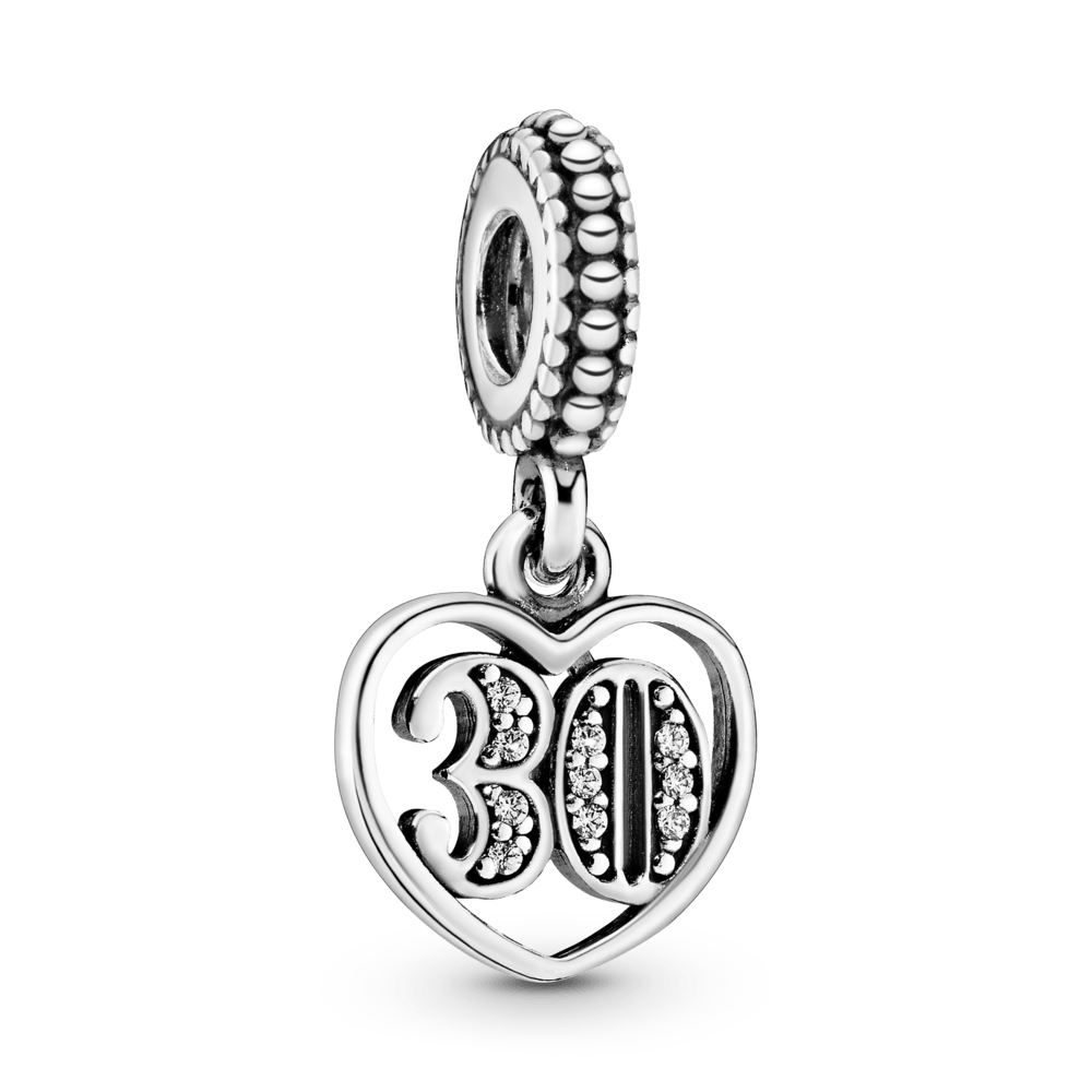 Charm Colgante Celebración De 30 Años|Pandora MX - Pandora Mexico