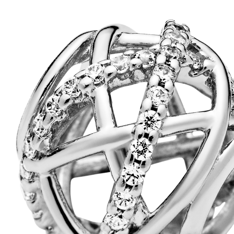 Charm Líneas caladas centelleantes|Pandora MX - Pandora Mexico