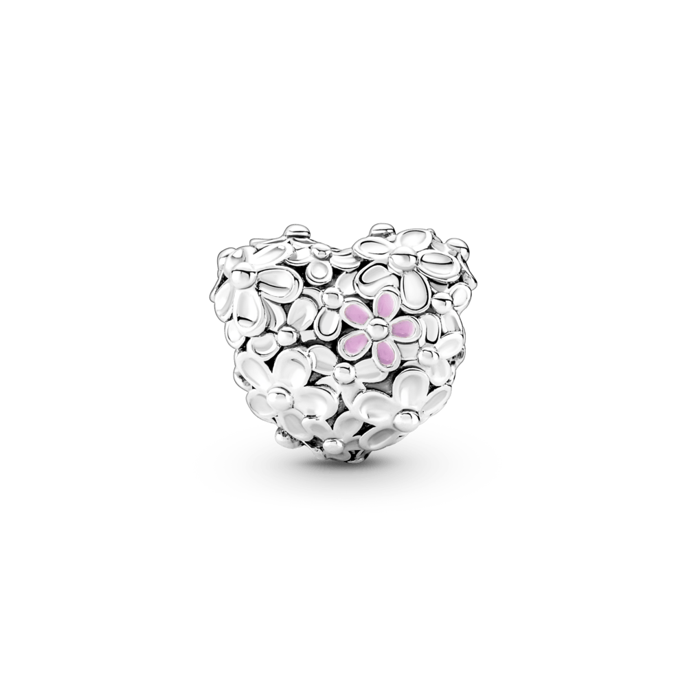 Charm Corazón Con Margaritas Mamá|Pandora MX - Pandora Mexico