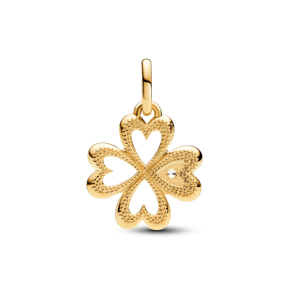 Charm Medallón Corazón Trébol de Cuatro Hojas Pandora ME |Pandora MX ...