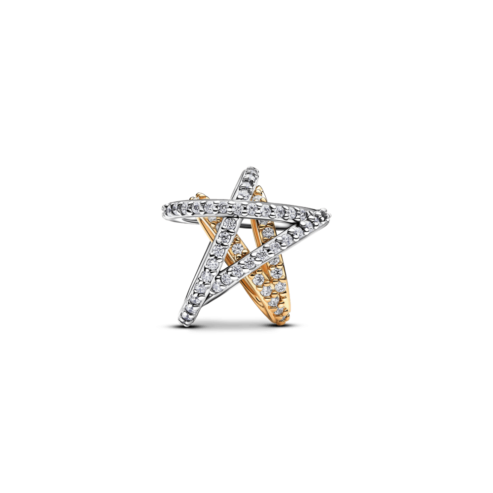 Charm Estrella Cruzada Brillante - Pandora Mexico