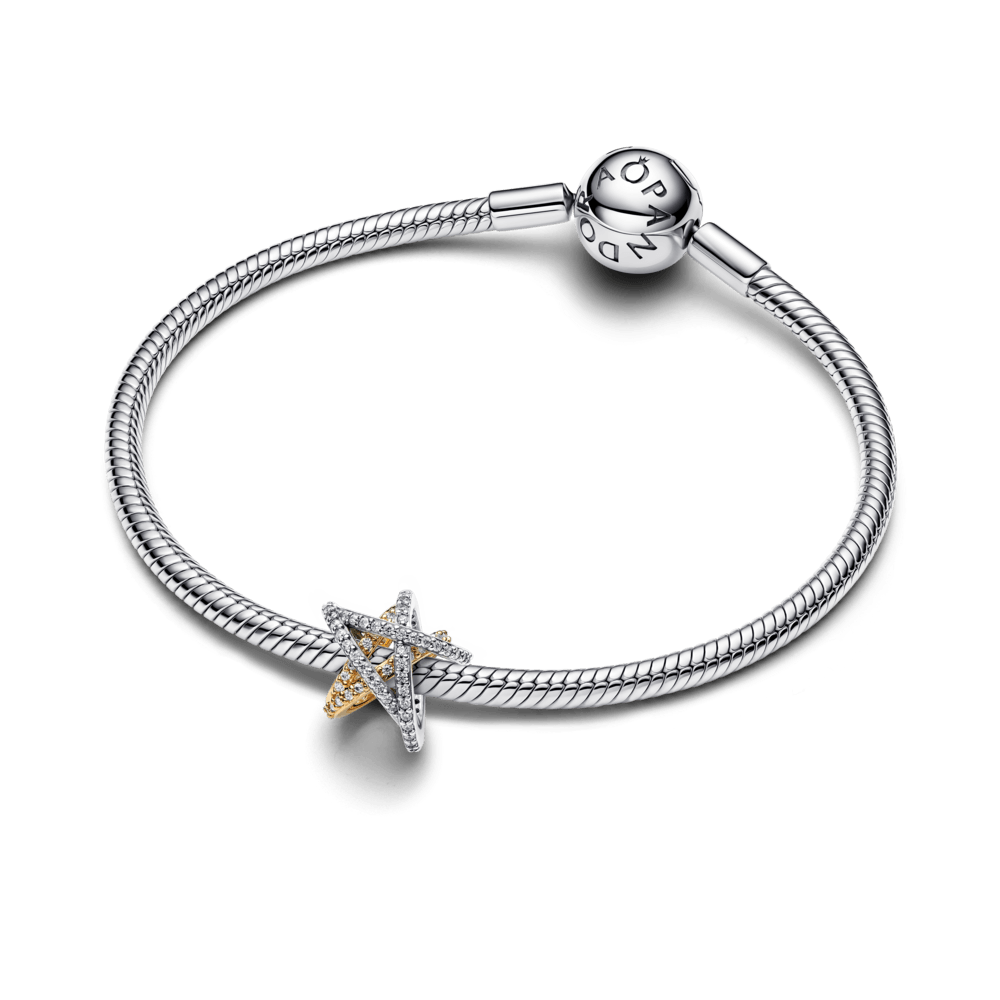 Charm Estrella Cruzada Brillante - Pandora Mexico